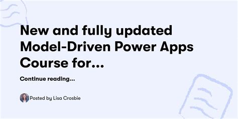 New And Fully Updated Model Driven Power Apps Course For Beginners