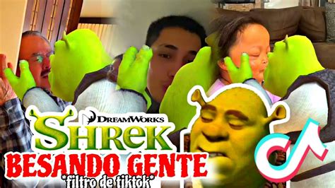Shrek Besando Gente En Tiktok 🥵 Filtro De Tiktok 🥴 Viral Alpha