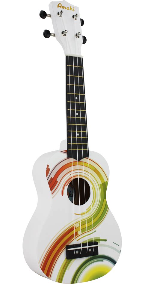 Amahi Psychedelic Ukulele Soprano Amahi Ukuleles