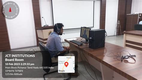 The Department Of Training And Placement Conducted A Pool Campus Virtual Drive At Jct Campus