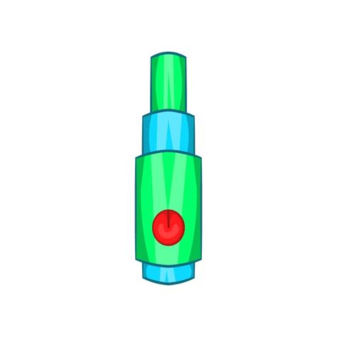 Premium Vector Electronic Cigarette Atomizer Icon In Cartoon Style On