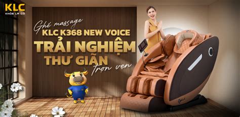 KLC K368 New Voice Ghế massage KLC