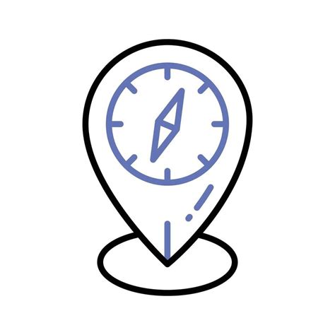 An Amazing Vector Design Of Compass In Modern Style Navigation Tool