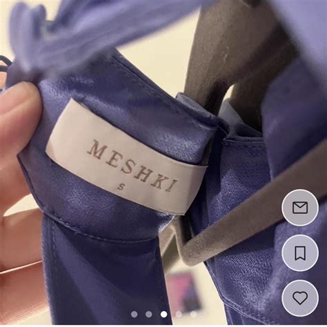 Never Worn Meshki Claire Purpleblueindigo Open Depop