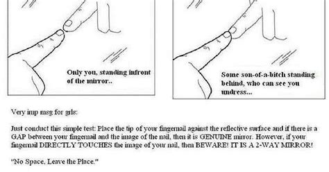 The Mirror Fingernail Test Rwtf
