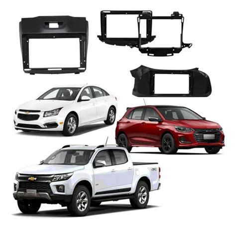 Moldura Para Central Multimidia Expex 9 Pol Carros Chevrolet Frete Grátis
