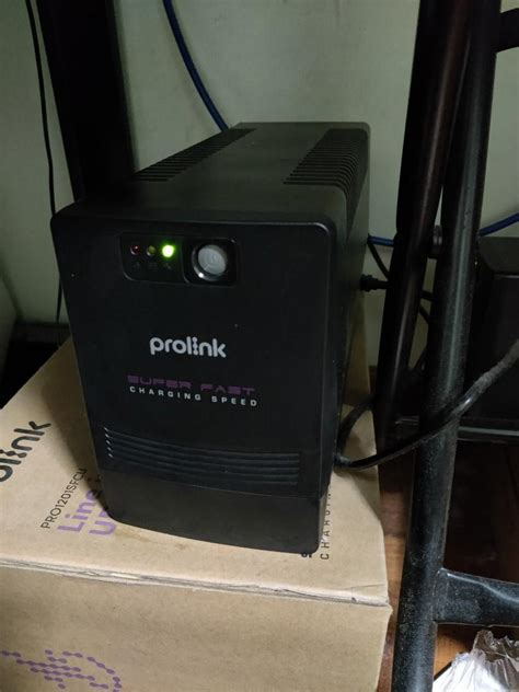 Prolink Pro1201sfcu 1200va Super Fast Charging Ups Power Backup Battery