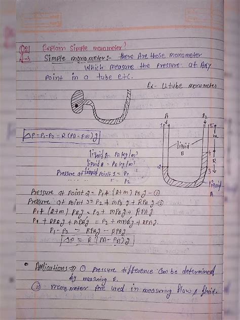 Monometer Simple Monometer Pharmacy Rk Youtube