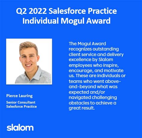 Congratulations Pierce Lauring For Winning The Slalom Salesforce Q2