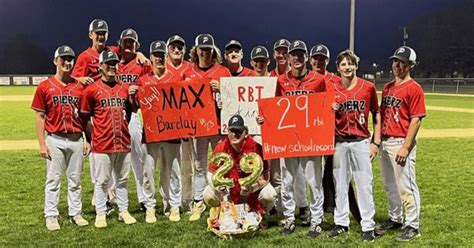 Max Barclay Sets New Pioneers School Record For Most Rbis In A Single Season Morrison County