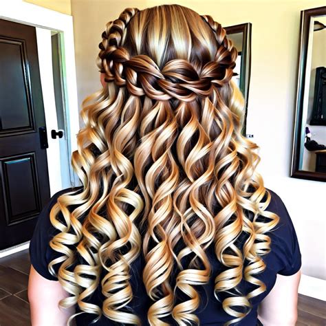 15 Stylish Braids With Curls Ideas For Your Next Hairstyle Burst Of Style