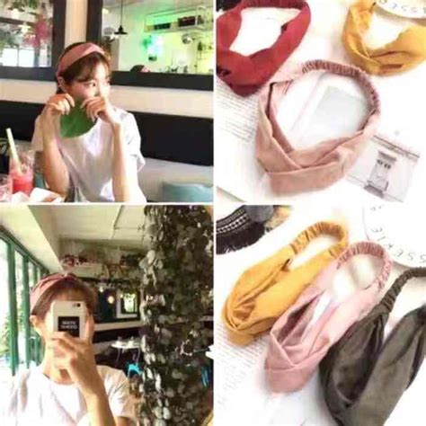 Jual Bandana Simpul Bando Bando Rajut Bandana Wanita Stylish Shopee