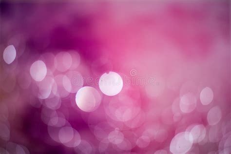 Abstract Pink Bokeh Background Stock Image Image Of Color Christmas