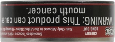 Skoal Long Cut Cherry Chewing Tobacco 1 Each Fred Meyer