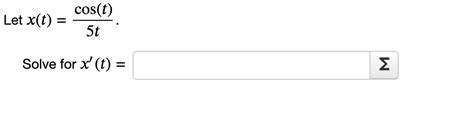Solved Let X T Tcos T Solve For X T Chegg Com