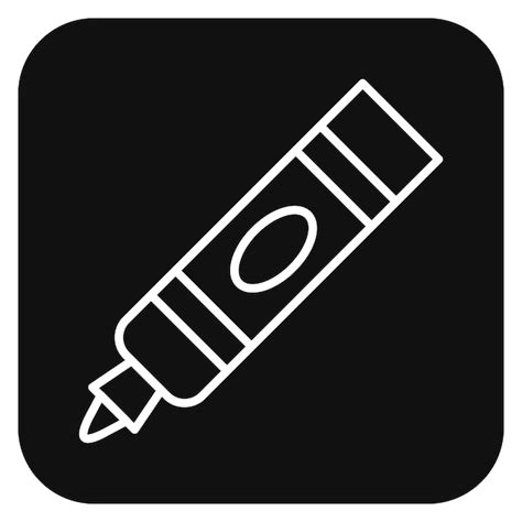 Premium Vector Marker Vector Illustration