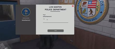 Police Advertisement System QuinqueM Store