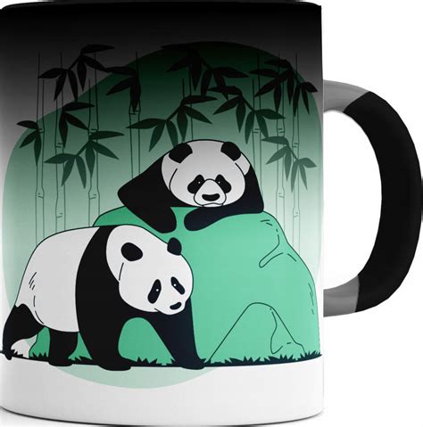 Kubek Magiczny Czarny PANDA 03 Kubek Magiczny Czarny PREMIUM Cena
