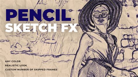Animated Sketch Effect For Video And Text Elements Ft Sketch Effect