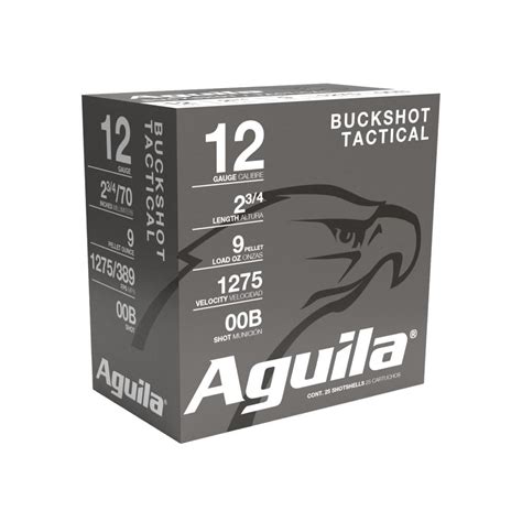 Aguila Field Shotshells 12ga 2 34 1275 Fps 00 25ct
