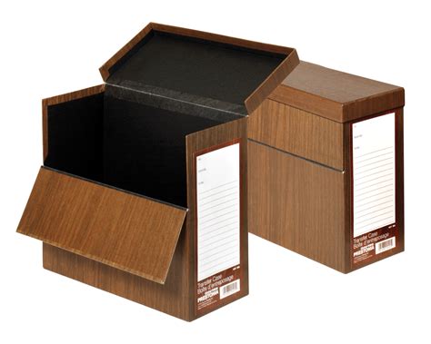 Document Case Letter Size Walnut