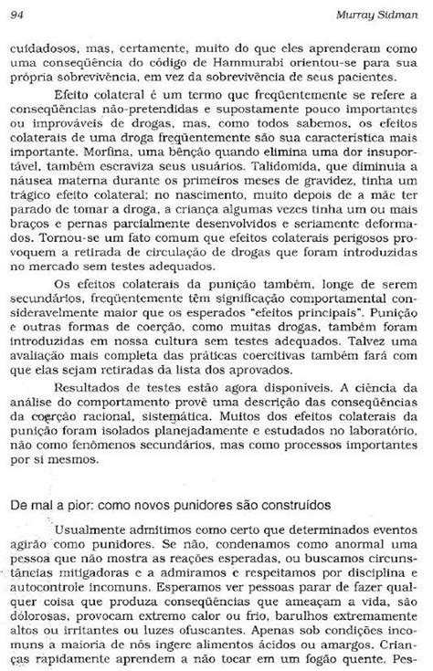 Skinner Café E Ufgd Tornando Se Um Choque Murray Sidman