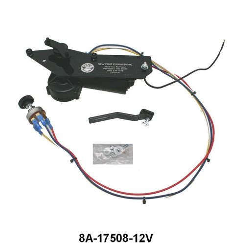Ford Part 8a 17508 12v Electric Wiper Motor 12 Volt 49 50 Passenger