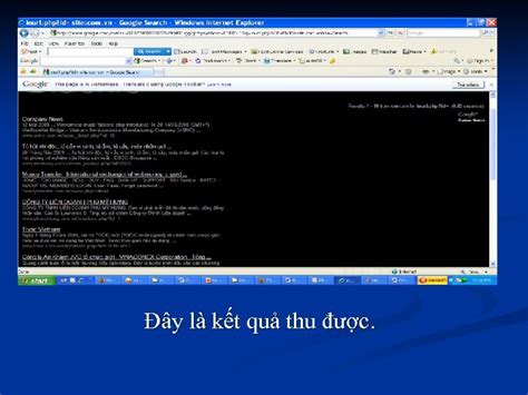 Sql Injection Nội Dung Trình Bày Sql Injection
