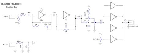 Cd4049ube Headphone Amp