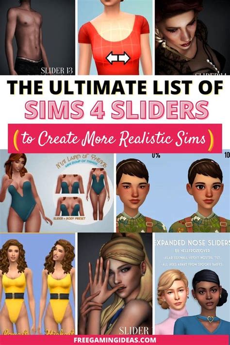 21 Best Sims 4 Height Sliders To Create More Realistic Sims