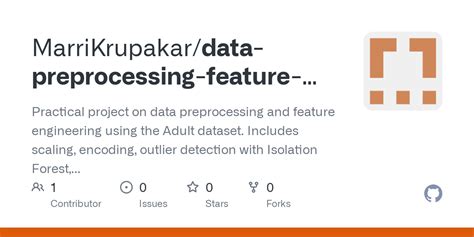Github Marrikrupakardata Preprocessing Feature Engineering