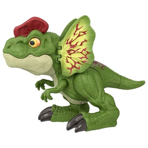 Jurassic World Uncaged Dilophosaurus Dinosaurier Spielzeug Figur Mit