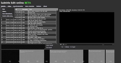 Best Online SRT Editor To Edit SRT Files Easily