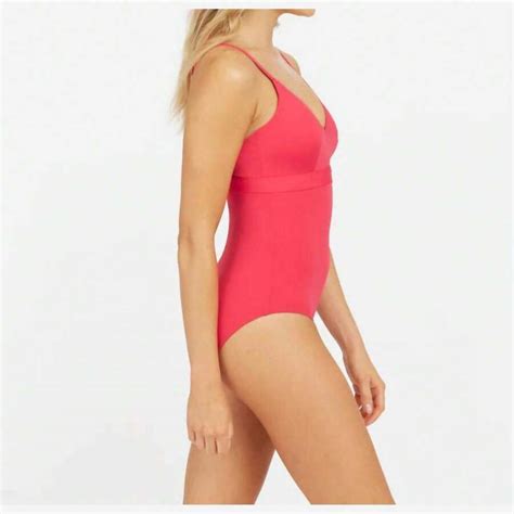 Spanx Spanx Classic Swim One Piece In Hibiscus Shein Usa