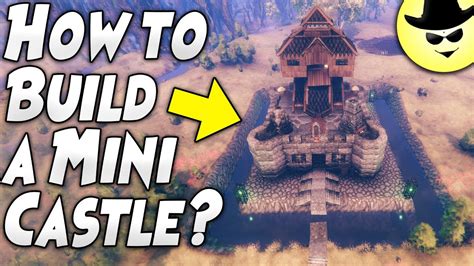 How To Build A Mini Castle Safe And Convenient Valheim Youtube