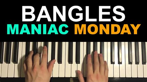 How To Play Bangles Manic Monday Piano Tutorial Lesson Youtube