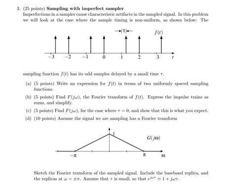 Solved (25 ﻿points) ﻿Sampling with imperfect | Chegg.com