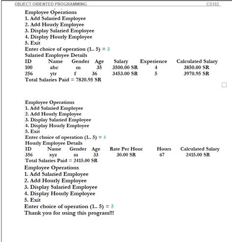Solved 1 Write Java Application As Per Class Diagram And