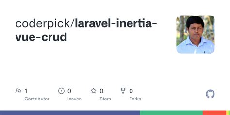 github coderpick laravel inertia vue crud