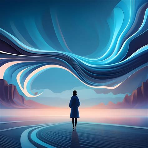 Abastract Background Premium Ai Generated Image