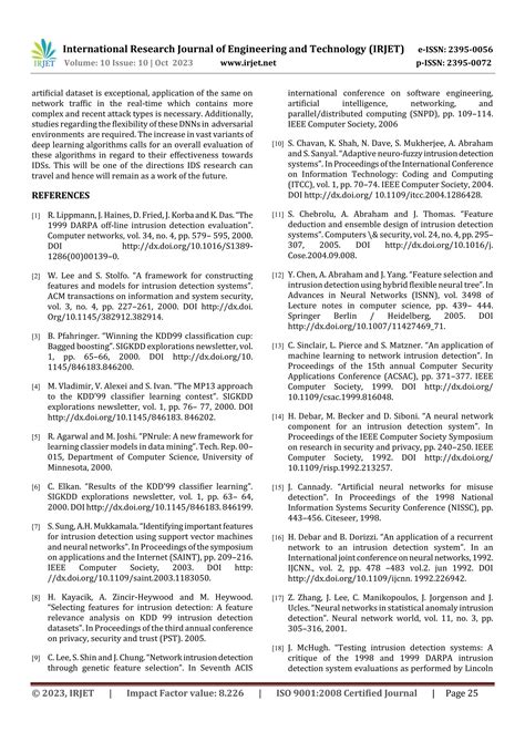 A Comparative Study of Deep Learning Approaches for Network Intrusion Detection in Cybersecurity ...