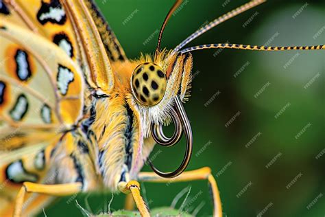 Premium Photo Macro Shot Of Butterfly Antennae Showing Minute Details