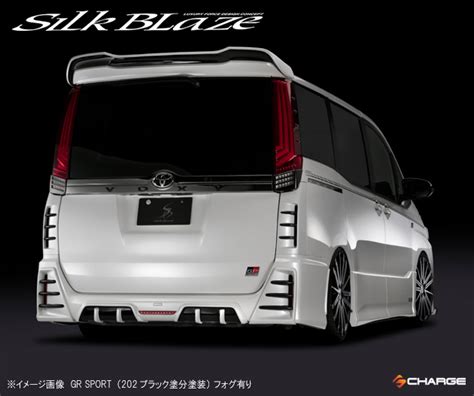 【楽天市場】80系ノアヴォクシー Gs Gr Sport Si Zs リアウイング 塗装済ツートン塗分塗装 シルク
