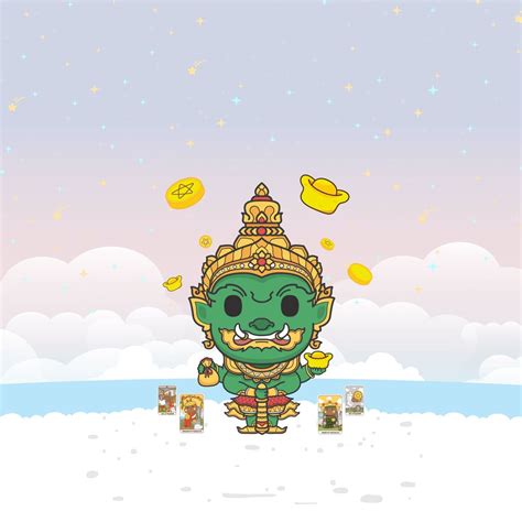 การ์ตูน ท้าวเวสสุวรรณ ในปี 2025 วอลเปเปอร์น่ารัก การออกแบบโปสเตอร์ พื้นหลังวอลล์เปเปอร์