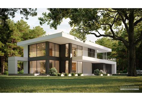Projekt Domu LK Modern House Facades Minimal House Design Facade House