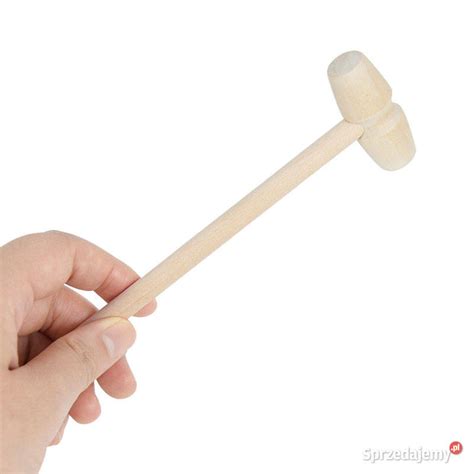 Mały Drewniany Młotek Mini Młoteczek Zabawka Czekoladowe Cieszyn