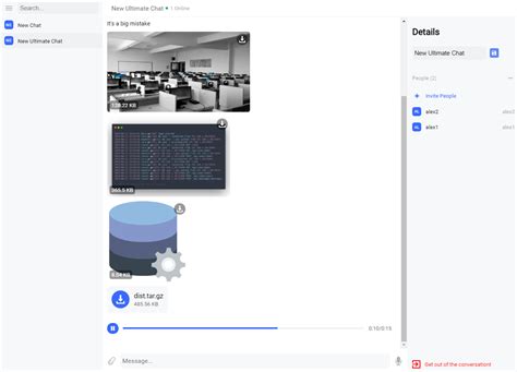 Github Alxarnoswap Ui 💻 Messenger Frontend React Typescript Mobx