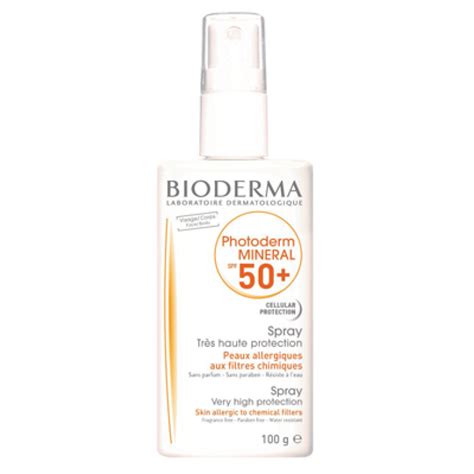 Bioderma Photoderm Mineral Spf50 Pieles Alérgicas A Los Filtros