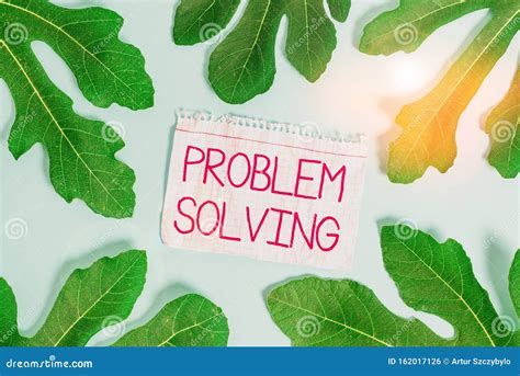 Writing Note Showing Problem Solving Business Photo Showcasing Process Of Finding Solutions To
