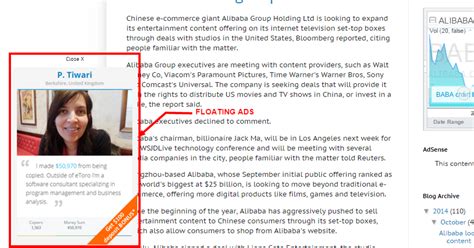 Someictstuff Floating Ads Using Css